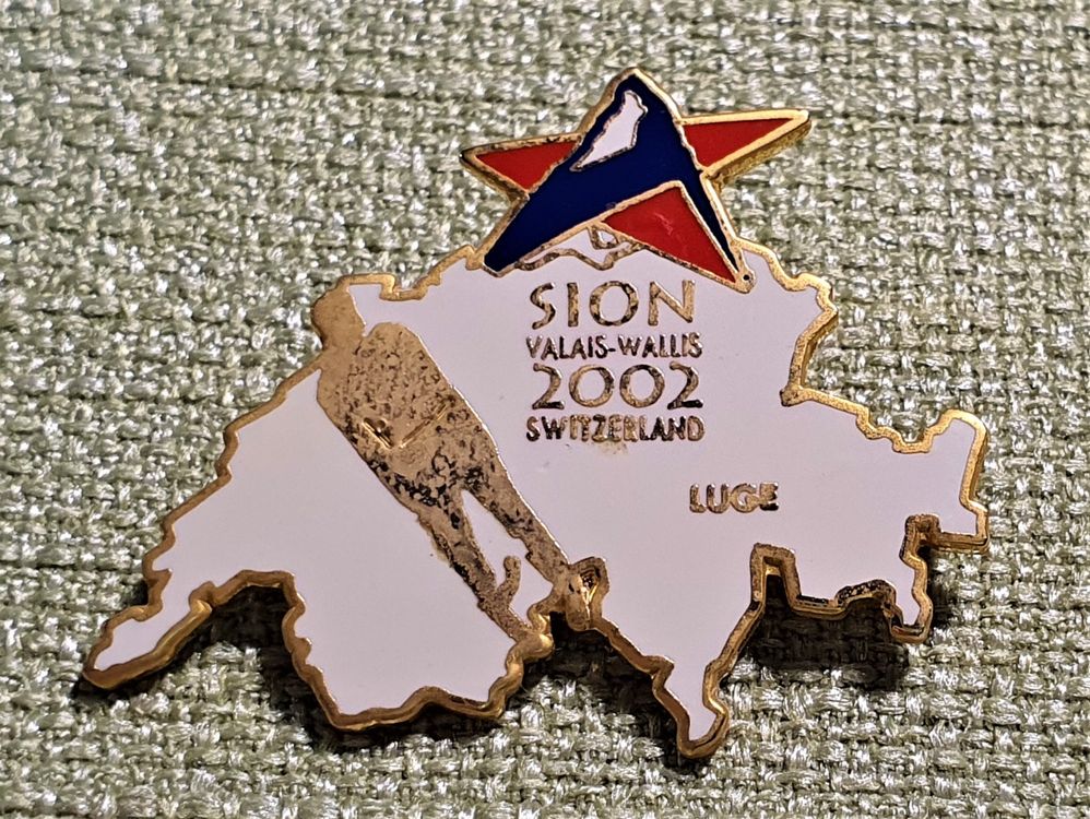 N058 SION Valais-Wallis 2002 Olympia Kandidatur Luge (Gebraucht) in ...