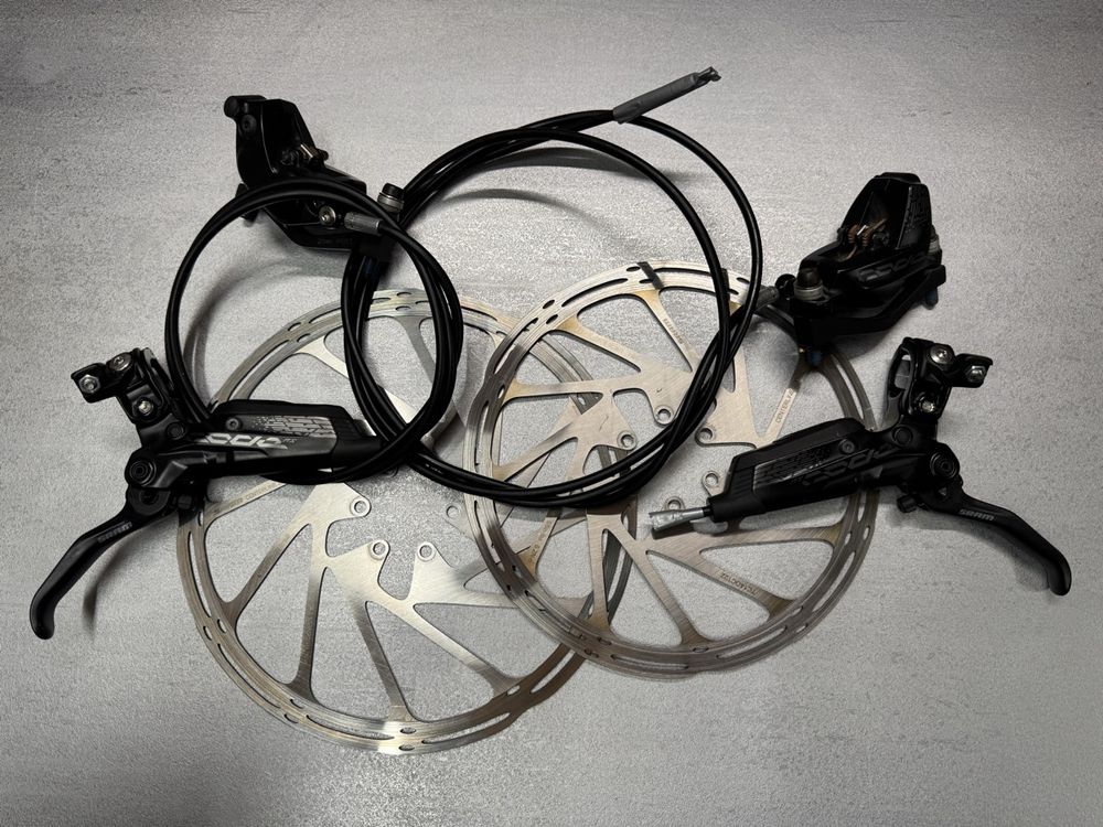 Bremse Sram Code komplett inkl. Scheiben 220/200 (Gebraucht) in ...