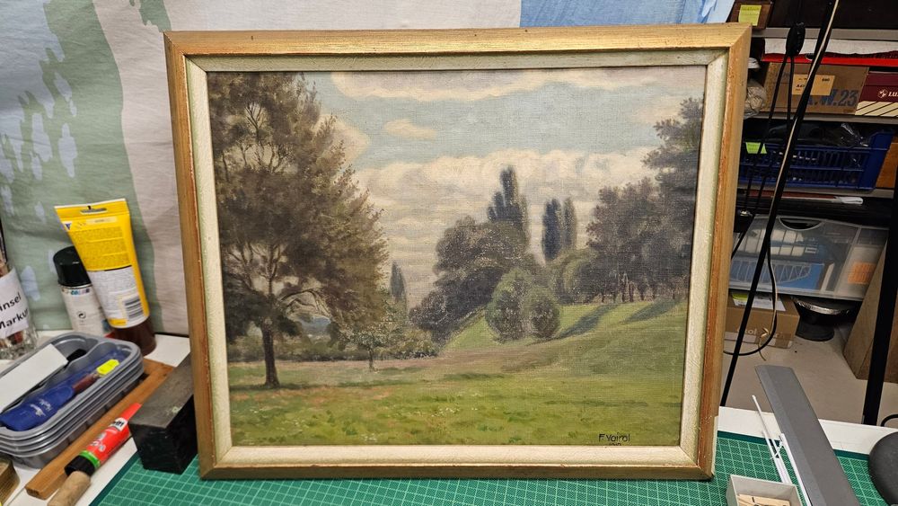 Fritz Voirol, Oel auf Leinwand, auf Karton, Landschaft (Gebraucht) in Dietlikon für CHF 60 – mit ...