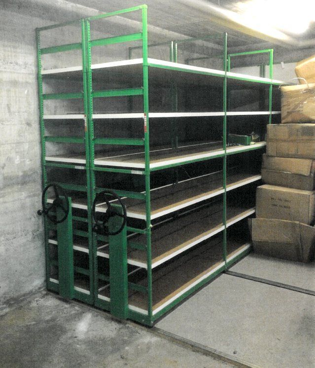 TRIGO Lagerregal verschiebbar, Rollregal, Verschieberegal | Kaufen auf ...