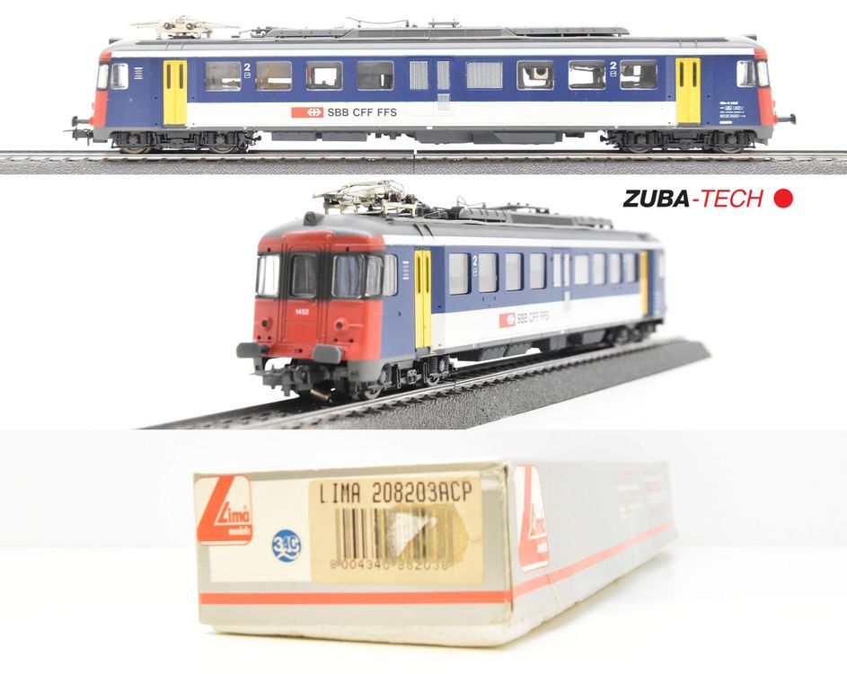 Lima 208203ACP Triebwagen RBe 4/4 der SBB, WS Analog mit OVP (D'occasion) à St. Gallen pour CHF ...
