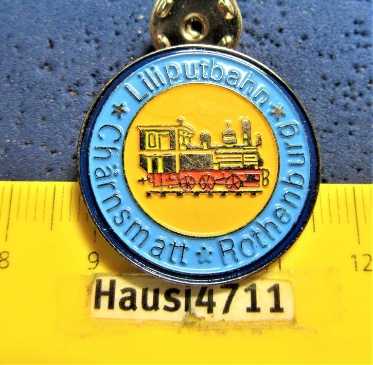 PIN DAMPFLOK ZUG BAHN LILIPUUT-BAHN ROTHENBURG KEIN SCHMID-M (Gebraucht) in Ettingen für CHF 0. ...