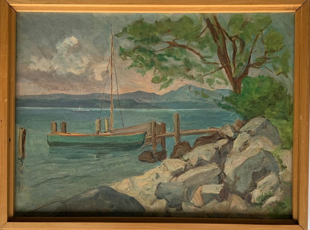 Paul BURCKHARDT (1880-1961) Gemälde (Gebraucht) in Root für CHF 90 – mit Lieferung auf Ricardo ...