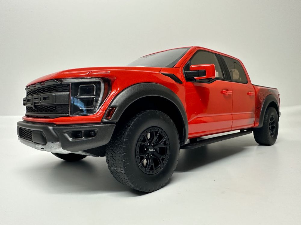 Ford F-150 Raptor 1:18, orange-rot, GT Spirit, limitiert,OVP | Kaufen ...