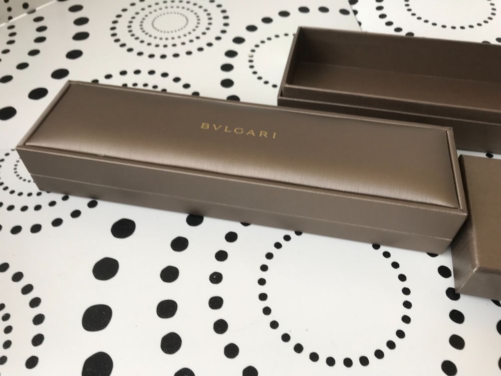BULGARI BVLGARI ORIGINAL - WATCH CASE BOX ECRIN - NEW !!! (Neuf avec ...