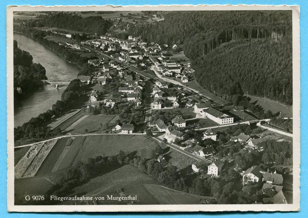 Fliegeraufnahme von Murgenthal 1939 (Gebraucht) in Opfikon für CHF 9 – mit Lieferung auf Ricardo ...
