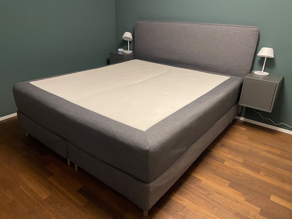 Ikea Dunvik Boxspringbett 180x200cm | Kaufen auf Ricardo