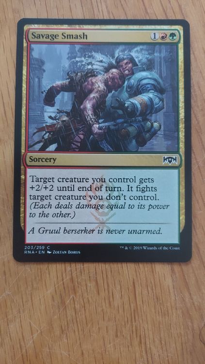 savage smash magic the gathering karte | Kaufen auf Ricardo
