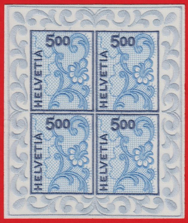 2000 STICKEREIBLOCK ** Postfrisch ** nach SBK 150Fr. (Neu (gemäss Beschreibung)) in Adliswil für ...