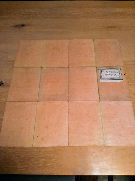 Antike Landkarte "Carte de la Souabe" / "Karte von Schwaben" | Acheter ...