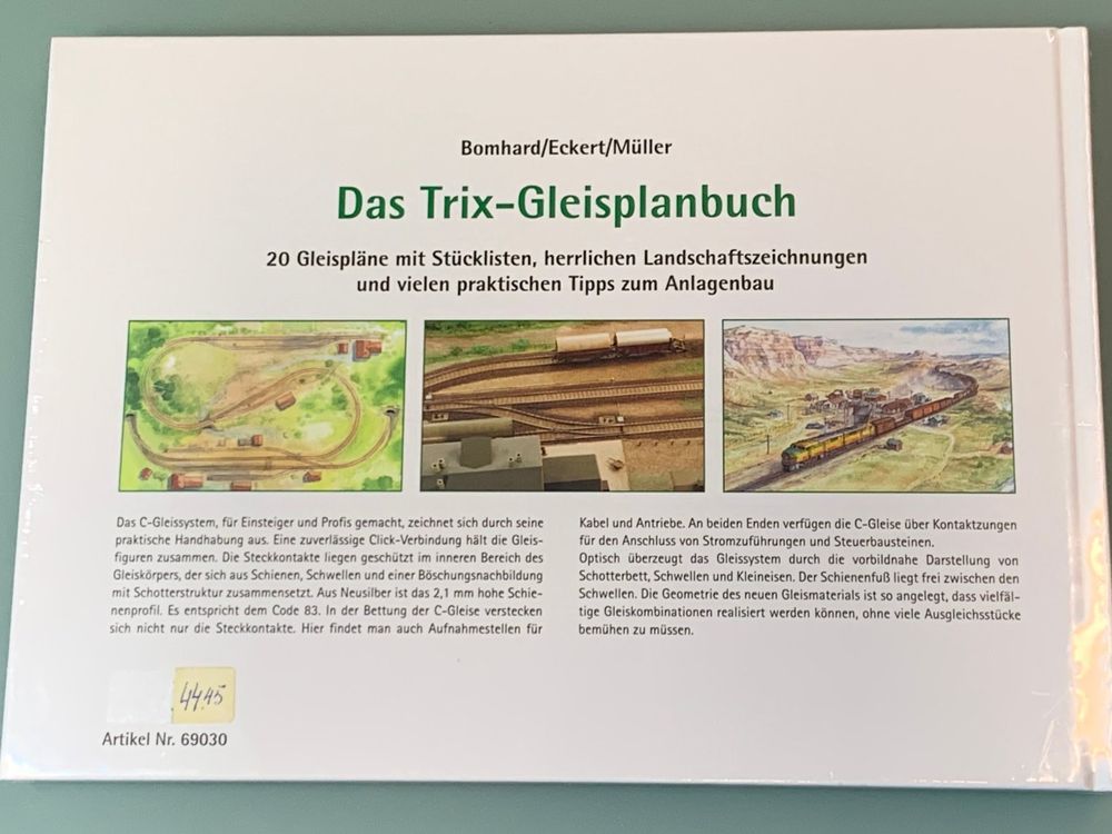 TRIX Gleisplanbuch C-Gleis, 160 Seiten / 20 Gleispläne (Neu und ...