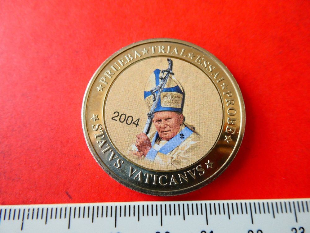 Vatikan 2004, 10 Euro - Specimen/Mustermünze | Kaufen auf Ricardo