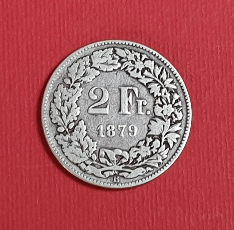 2 Franken 1879 „Silber“ | Kaufen auf Ricardo