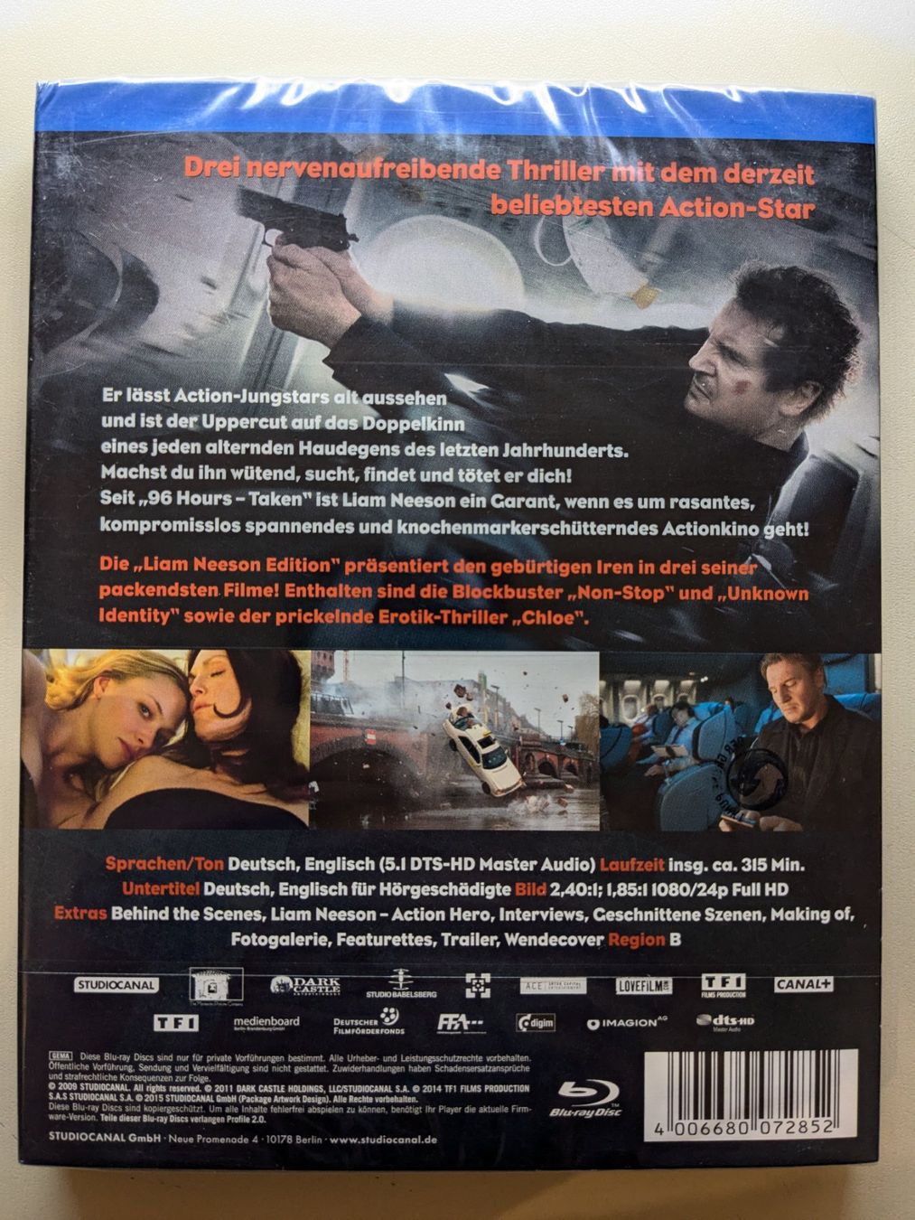 Liam Neeson Collection [3 Filme auf Blu-ray/neu&OVP] (Neu und originalverpackt) in Port für CHF ...