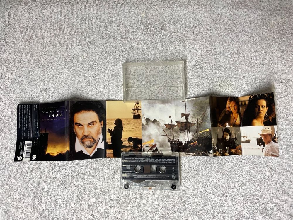 Vangelis 1492 Conquest Of Paradise MC Musik Kassette (Gebraucht) in ...
