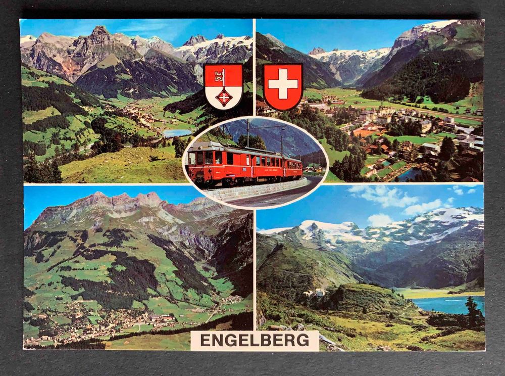 AK Engelberg Zentralschweiz 5 Bild Karte | Kaufen auf Ricardo