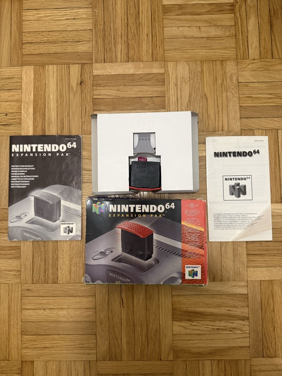 Expansion Pak pour Nintendo 64 complet (D'occasion) à Lucens pour CHF ...