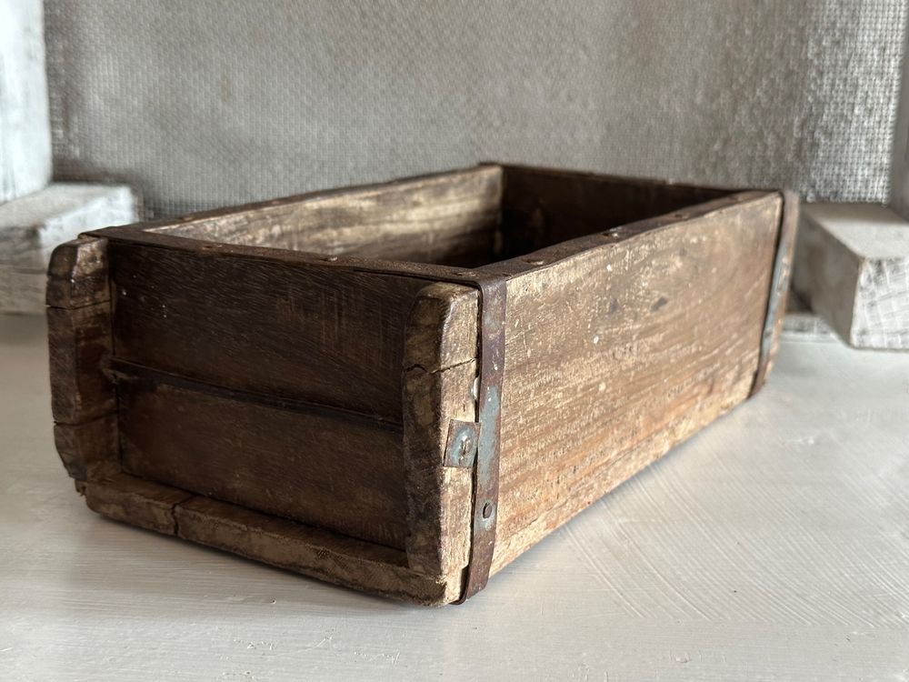 UNIKA alte Ziegelform/Backsteinform Holz Box JDL | Kaufen auf Ricardo
