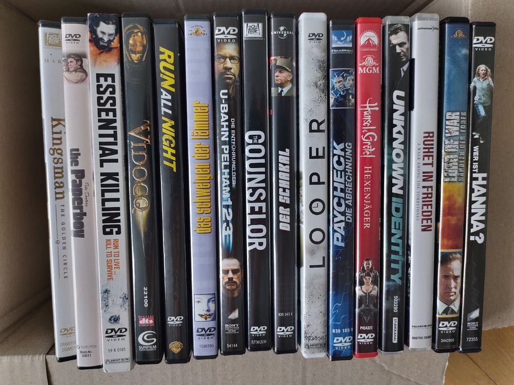 16 DVDs Action / Thriller | Kaufen auf Ricardo