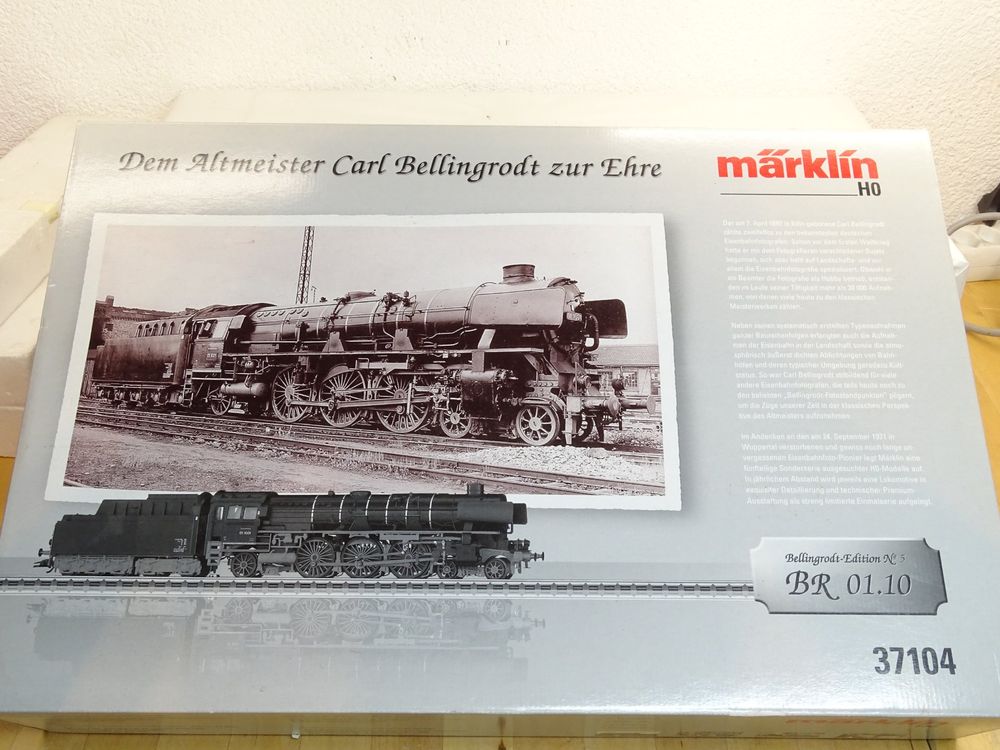 Märklin 37104 Bellingrodt Edition BR01 Mallet, Sound, H0,WS (Neu ...