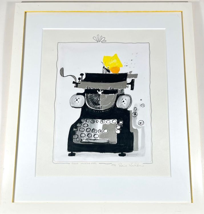 Rosina Wachtmeister grosse Mischtechnik (Gebraucht) in Root für CHF 445 – mit Lieferung auf ...