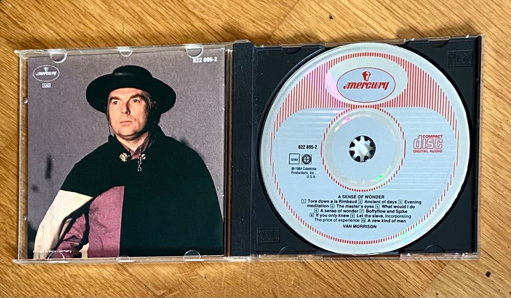 Van Morrison CD A Sense Of Wonder (1984) (Gebraucht) in Luzern für CHF ...