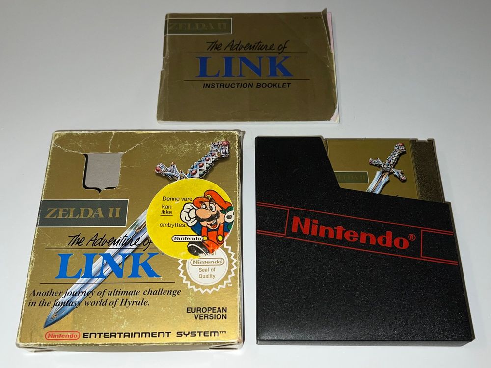 NES Spiel - Zelda 2 / Zelda II: The Adventure of Link (OVP) (Gebraucht) in Zürich für CHF 78 ...