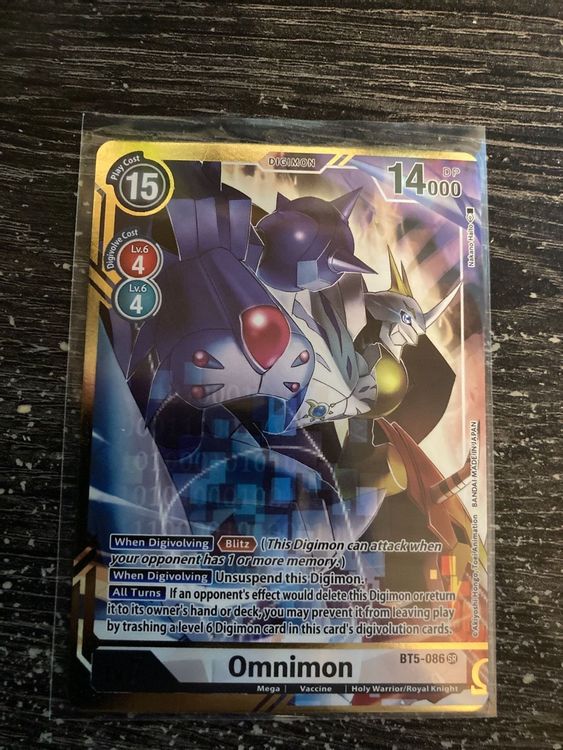 Digimon Card game Omnimon Alternate Art | Kaufen auf Ricardo