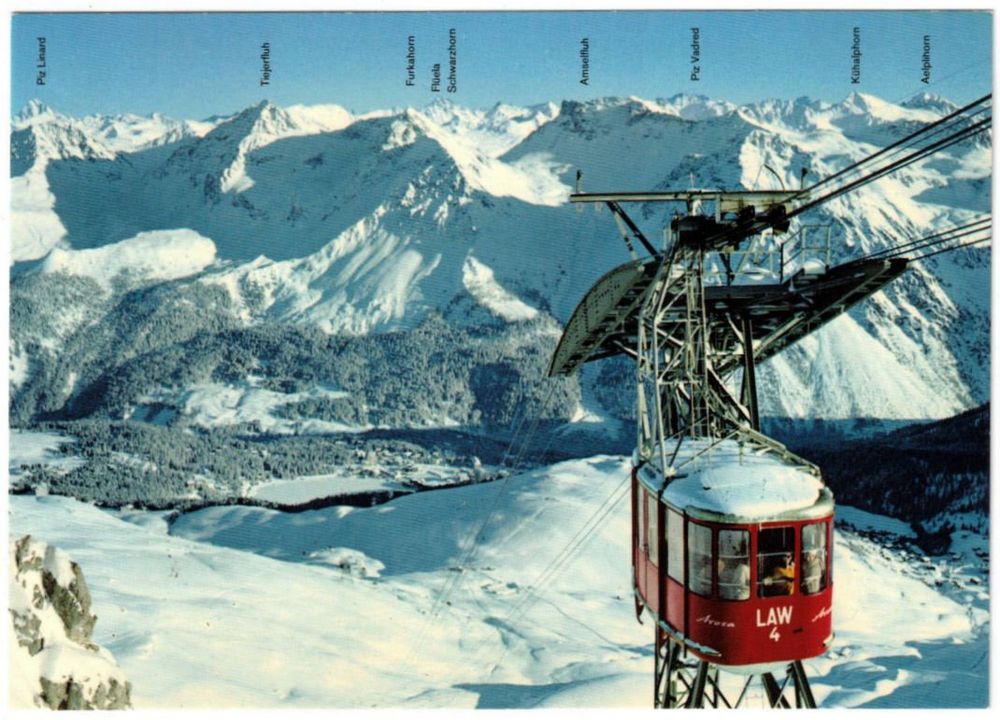 Arosa - Luftseilbahn Weisshorn 2te Sektion (Gebraucht) in Binningen für ...