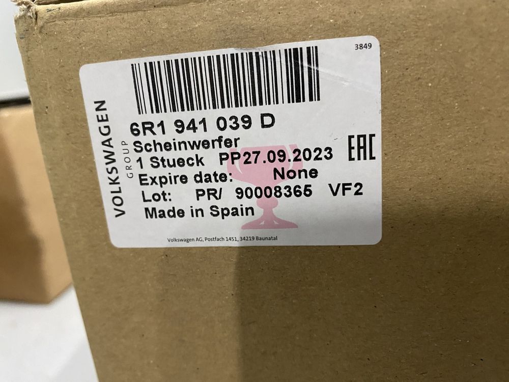 VW Polo 6R GTI Scheinwerfer Links 6R1 941 039 D (Gebraucht) in Rekingen ...