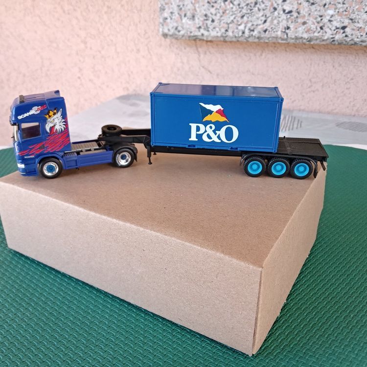 Scania Cont SZ 2-a 3-a ,20"ft Container P&O (Gebraucht) in Salgesch für ...