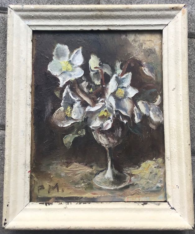 Peter MIEG (1906-1990) Stilleben Gemälde Monogrammiert | Kaufen auf Ricardo