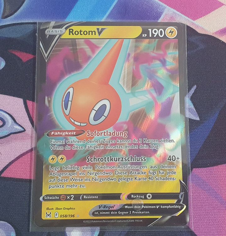 Rotom V - Verlorener Ursprung (058/196) - NM | Kaufen auf Ricardo