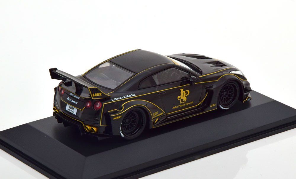 NISSAN GT-R R35 LIBERTY WALK BODY JPS 1:43 SOLIDO (Neu und ...
