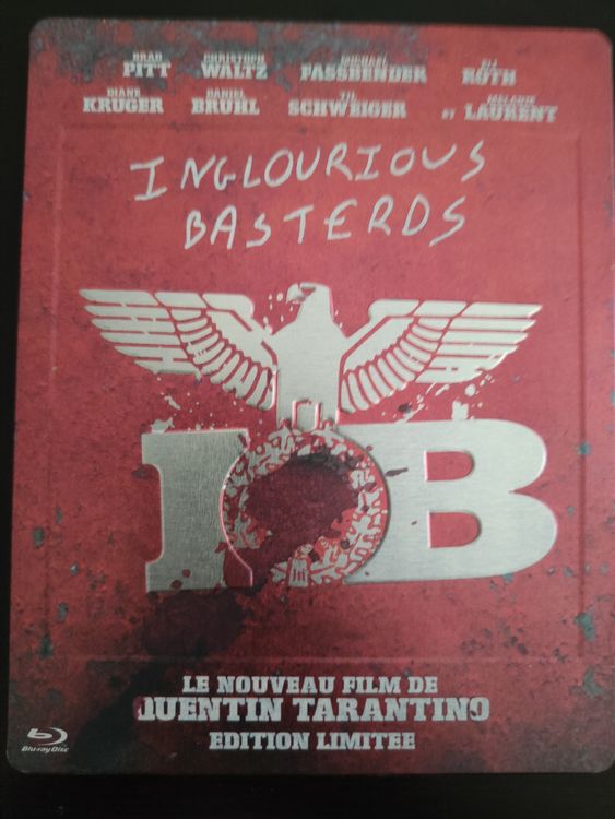 Inglourious Basterds - Blu-ray - Steelbook (Gebraucht) in Yverdon-les-Bains für CHF 5 – mit ...