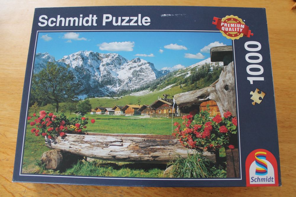 Puzzle Schmidt 1000 Teile (Gebraucht) in Kappelen für CHF 6 – mit Lieferung auf Ricardo kaufen
