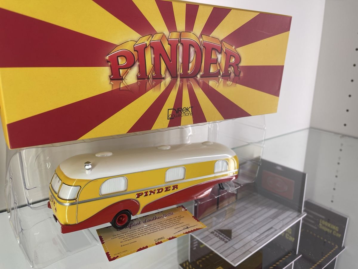 Pinder Zirkus Wohnwagen Modellauto - Rarität für Sammler! (Neu und ...