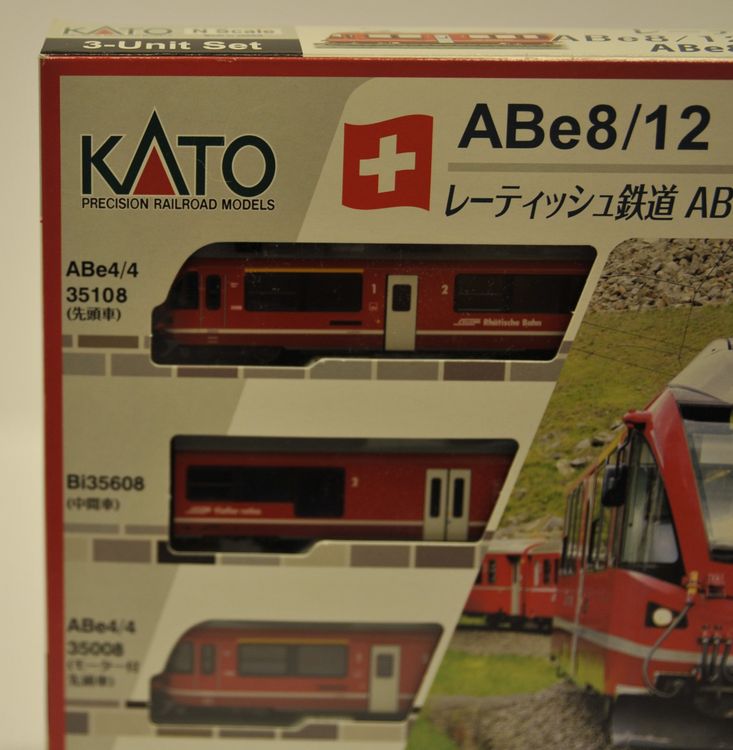 KATO RhB ABe 8/12 Allegra Triebzug Spur N (Gebraucht) in Arlesheim für CHF 152 – mit Lieferung ...