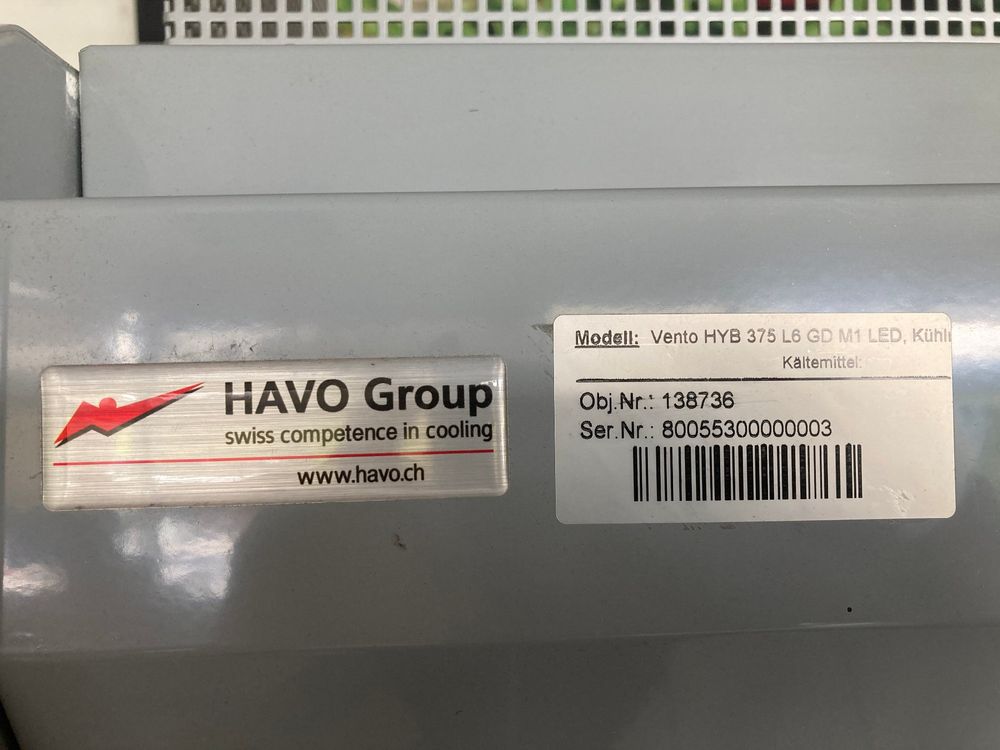 Kühlmöbel Kühlvitrine Verkaufsmöbel Vento HYB 375 (Gebraucht) in Cham für CHF 305 – nur Abholung ...