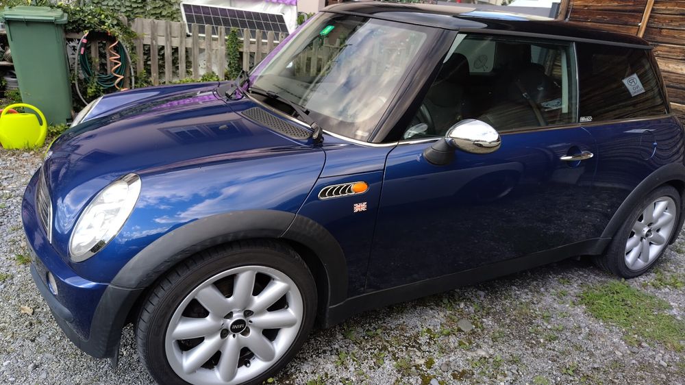 Mini R50 Cooper 05/2004, km 208000, blau/schwarz (Gebraucht) in ...