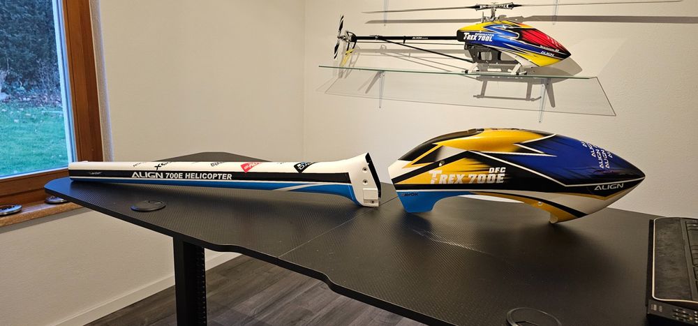 Align T rex 700E Speed Rumpf / Fuselage (Gebraucht) in ...
