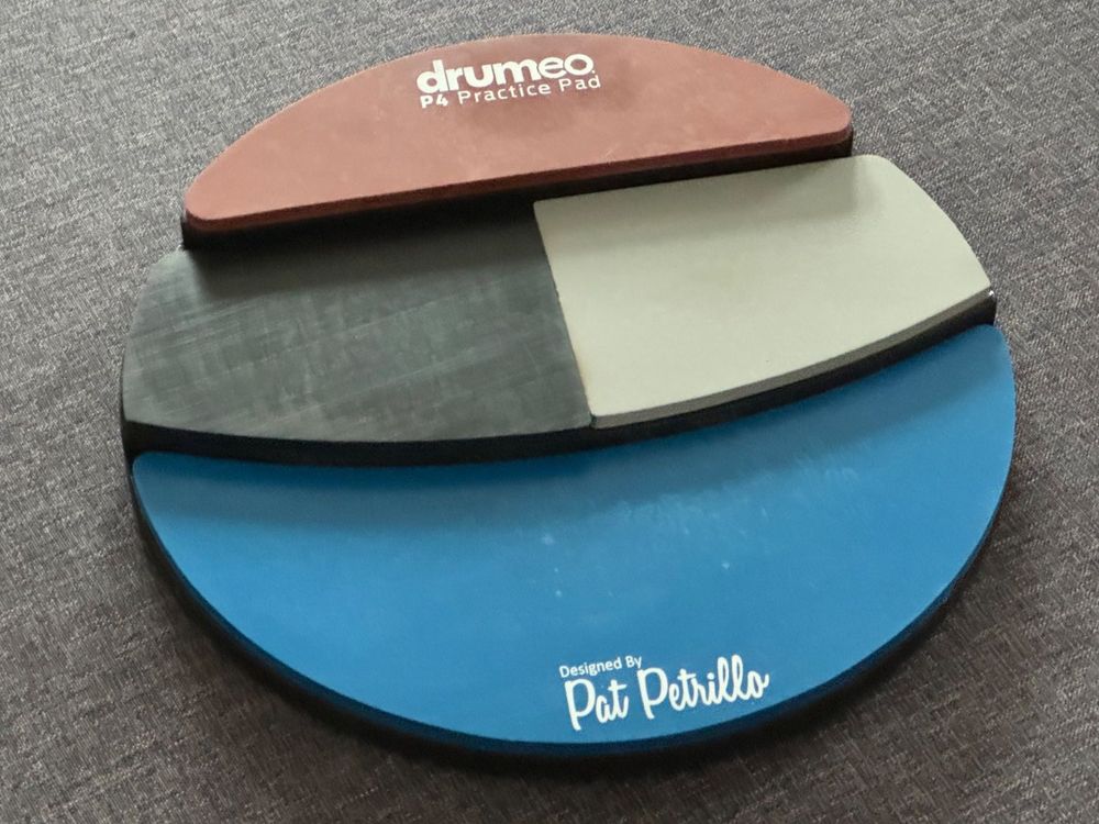 P4 Pat Petrillo 4-Zone Practice Pad – Drumeo Edition (12”) (Neu (gemäss ...