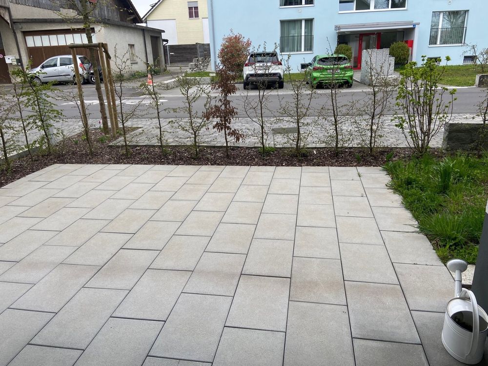 40 Gartenplatten 40cmx60cmx4cm inkl. 67 Stk. Abstandhalter | Kaufen auf ...