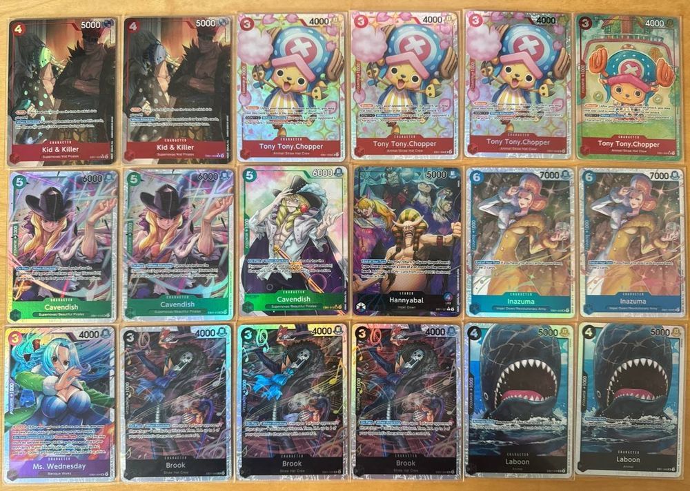 One Piece Memorial Collection Diverse Karten (Neu (gemäss Beschreibung ...