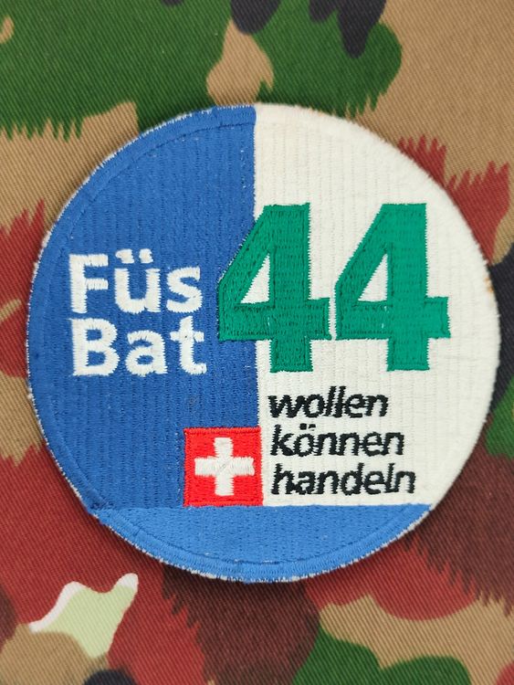 Verbandsabzeichen Füs Bat 44 Kp 4 (Gebraucht) in Bauma für CHF 5.5 ...