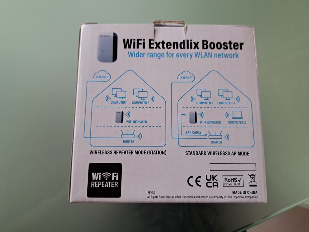WiFi Extendlix Booster Repaeater (Neu und originalverpackt) in für CHF ...