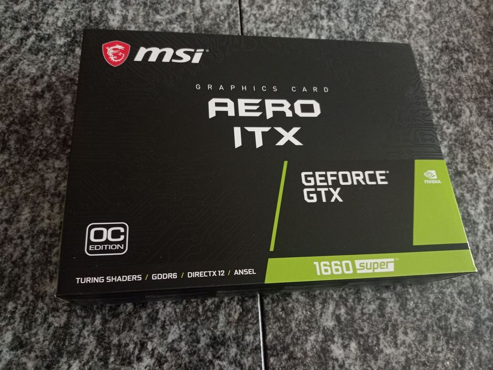 msi Aero ITX GTX 1660 Super 6GB (Gebraucht) in Baden für CHF 131.75 – mit Lieferung auf Ricardo ...