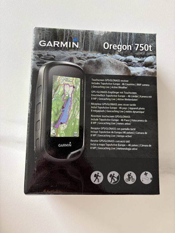 Garmin Oregon 750t Outdoor GPS - Top Zustand, wenig benutzt (Neu ...