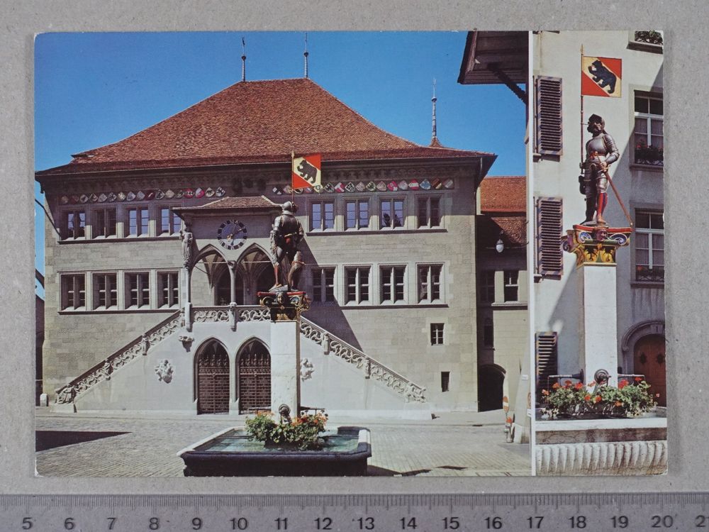 Bern, Rathaus, Vennerbrunnen, 1986 (Gebraucht) in Lenzburg für CHF 2 – mit Lieferung auf Ricardo ...