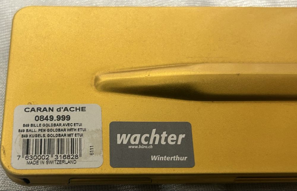 ***CARAN d‘ ACHE 849 GOLDBAR ***NEU*** (Neu und originalverpackt) in ...